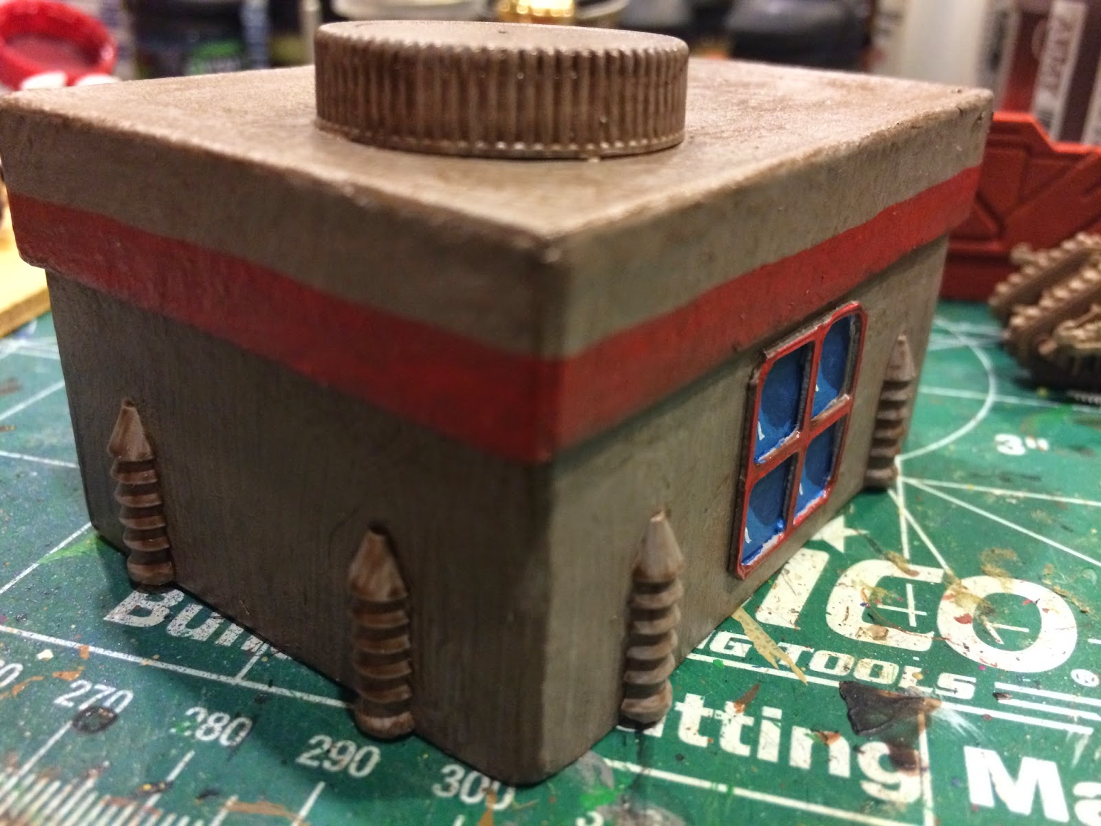 Sean's Gaming and Shooting Blog: 15mm Scratch Built Sci-Fi Building ...